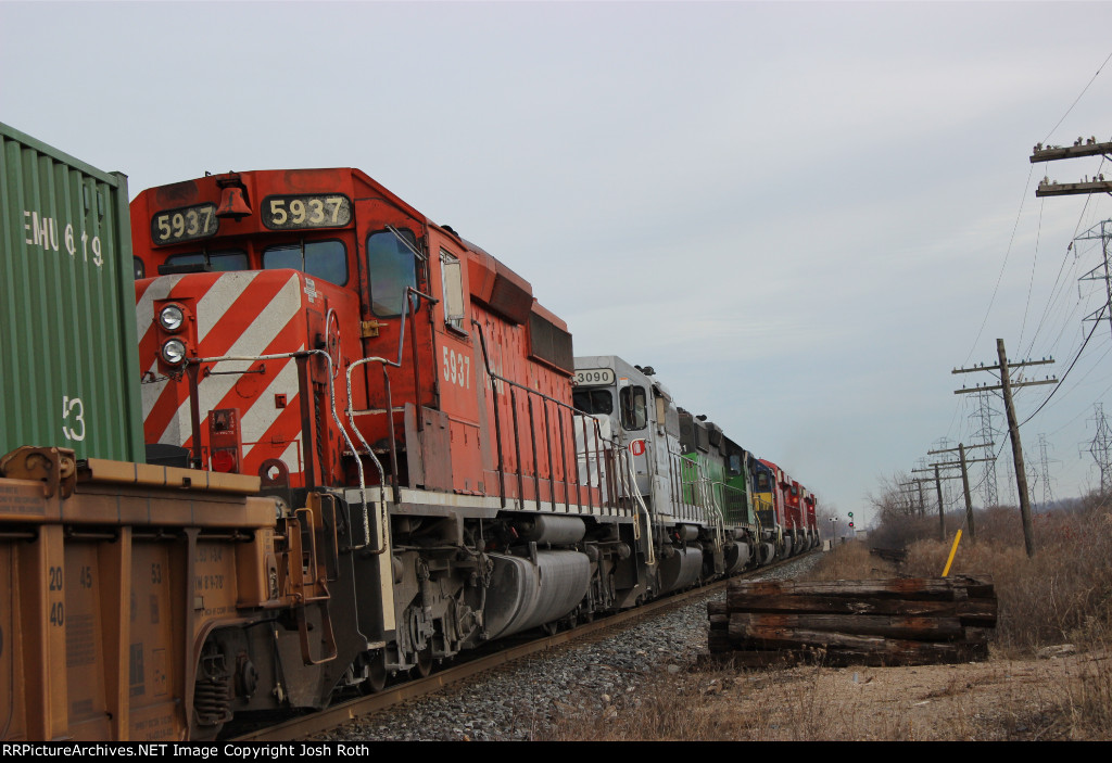 CP 5937, CITX 3090, NREX 7931, DME 6050, CP 8836, CP 8737, CP 8881 & CP 8797